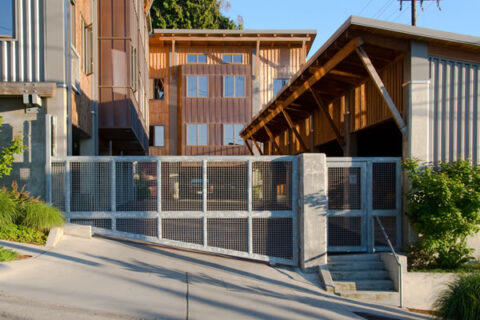 Sloped Iron Slide Gate - Automated Gates and Equipment