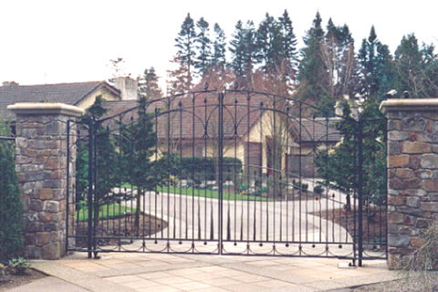 Double Swing Security Gate - Automated Gates and Equipment